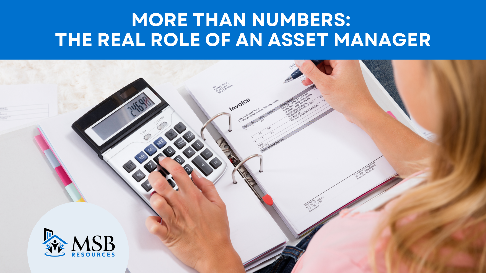 More Than Numbers: The Real Role of an Asset Manager | MSB Resources
